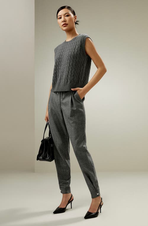 LILYSILK Baby Cashmere Cable Knit Sweater Vest